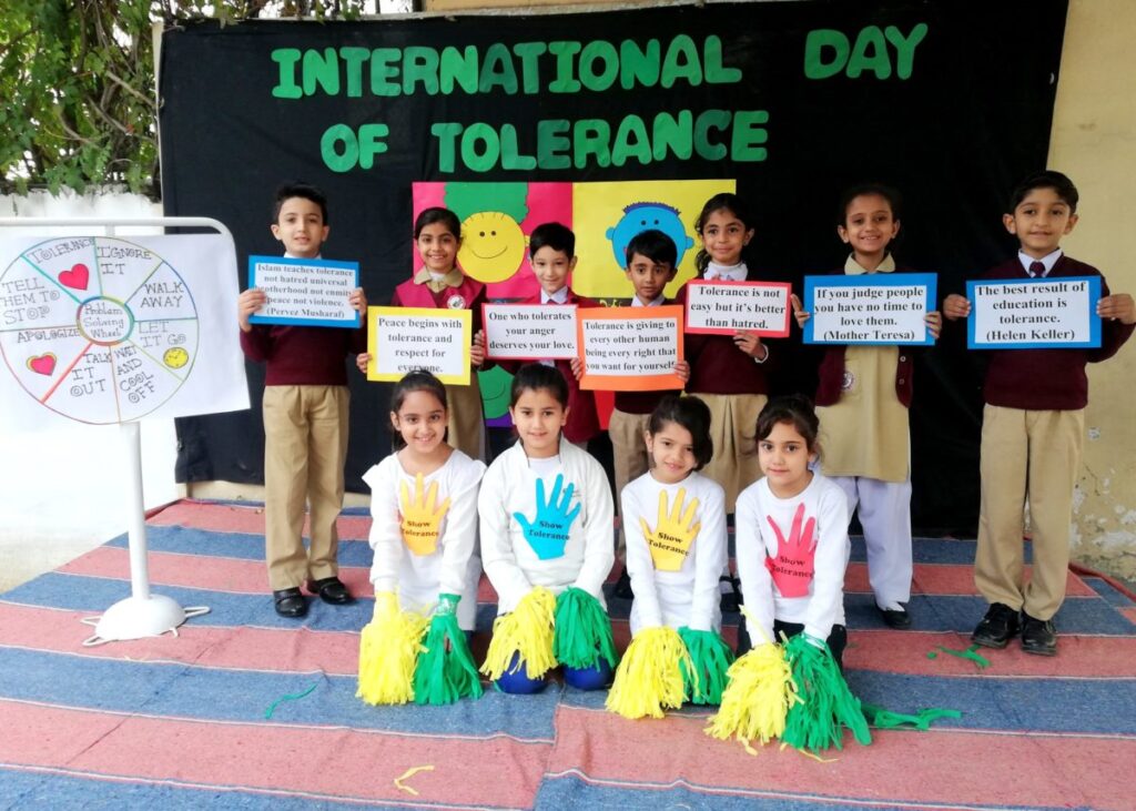 Tolerance Day celebrated at SLS – SLS Montessori and High School